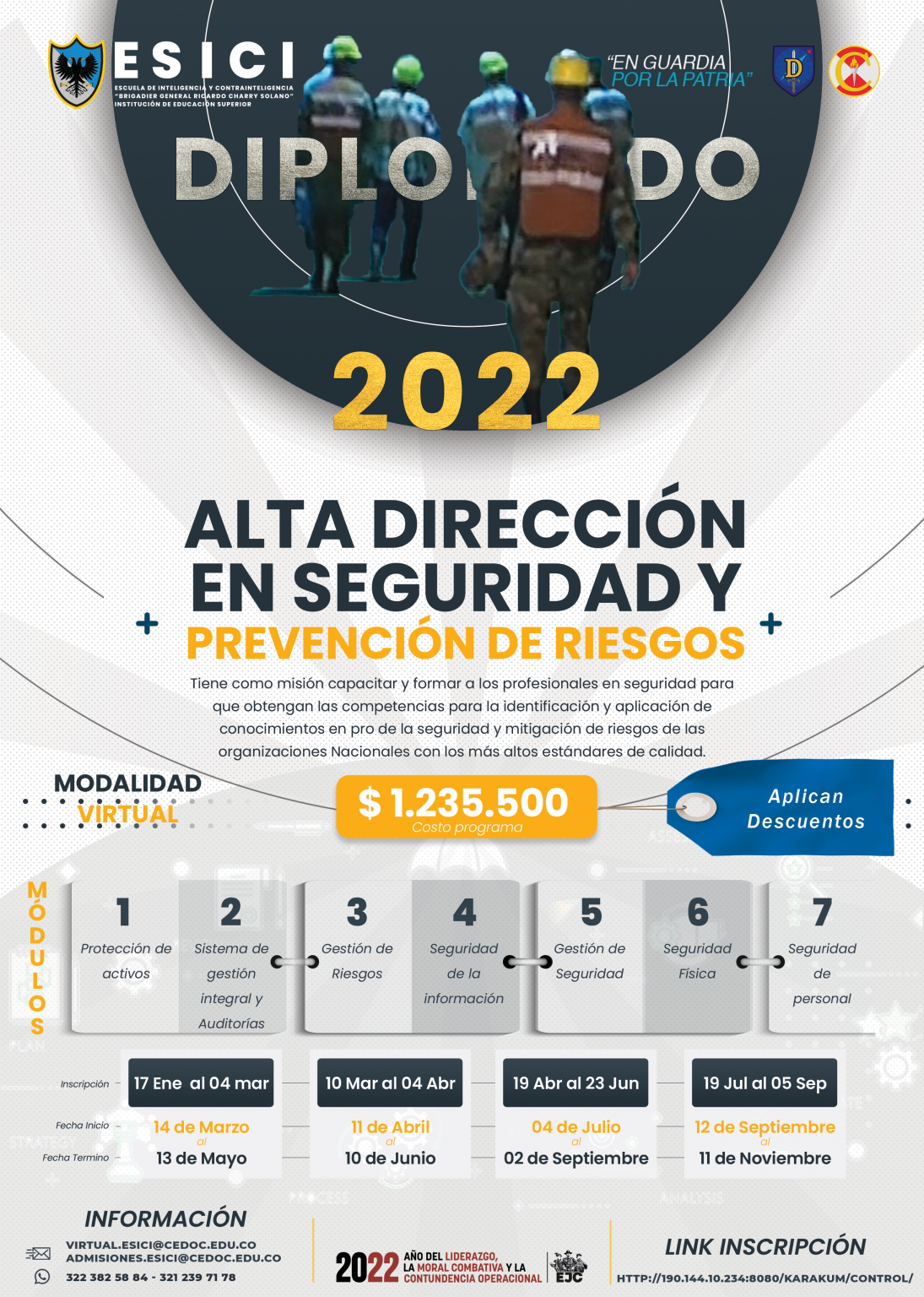 Diplomado en Alta Dirección en Seguridad y Prevención de Riesgos ...