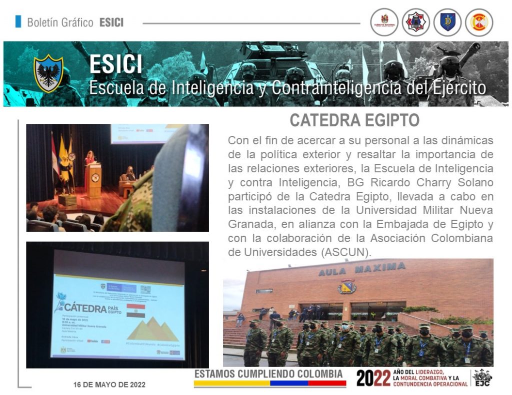 Escuela de Inteligencia y Contrainteligencia BG Ricardo Charry Solano