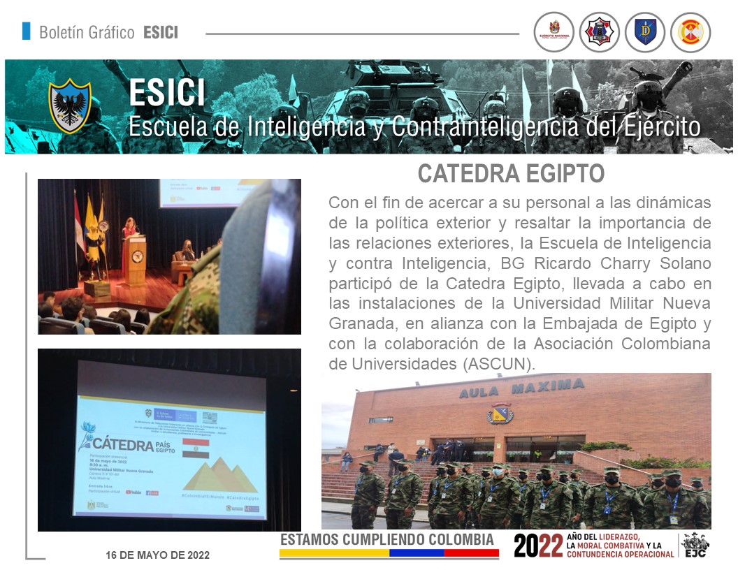 Escuela de Inteligencia y Contrainteligencia BG Ricardo Charry Solano