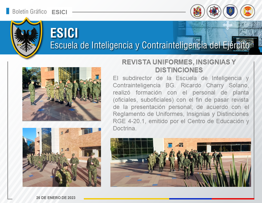 Escuela de Inteligencia y Contrainteligencia BG Ricardo Charry Solano