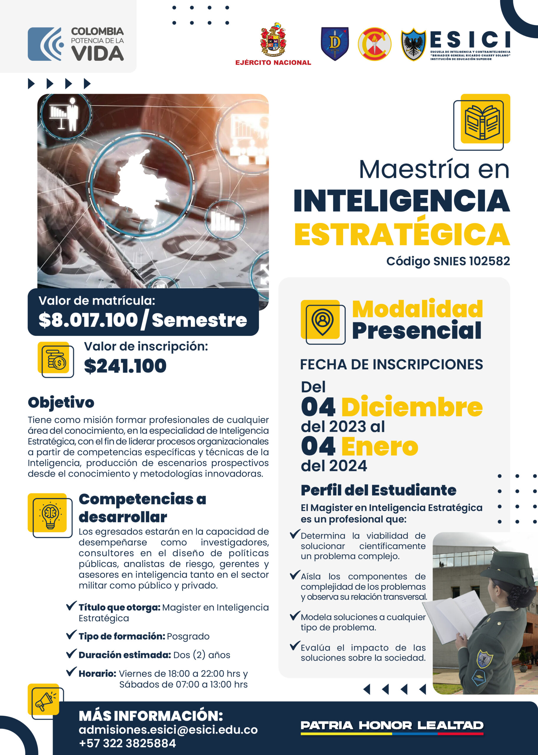 Maestría en Inteligencia Estratégica – Escuela de Inteligencia y ...