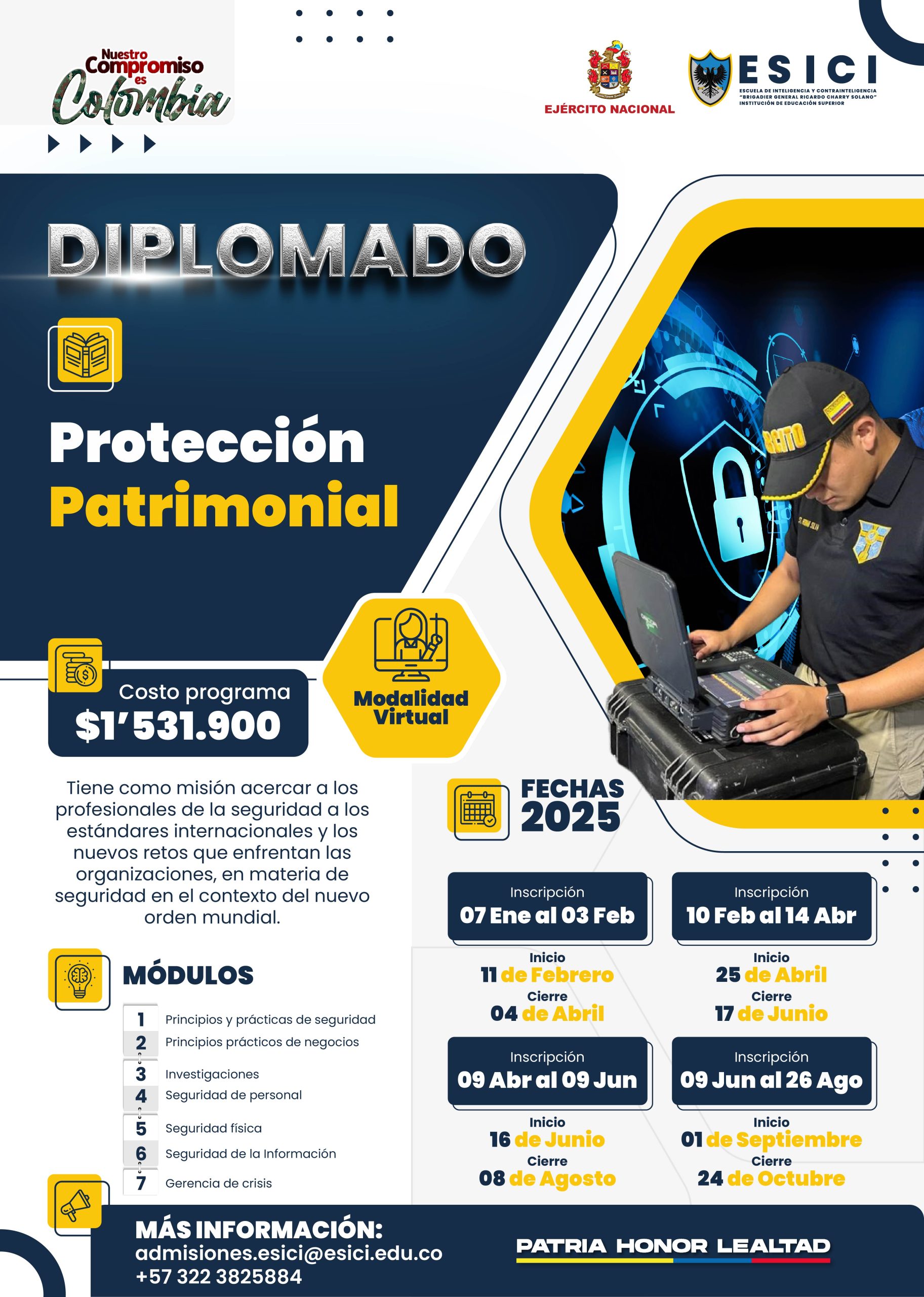 Diplomado en Protección Patrimonial - Escuela de Inteligencia y ...